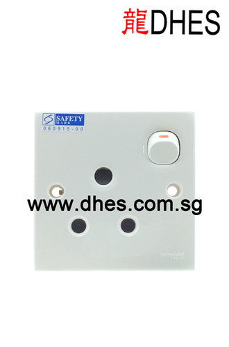 Clipsal Schneider Electric 1 Gang 15A Flush Socket E15/15 | Dragon ...