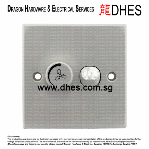 Clipsal Schneider Electric Rotary Fan Regulator Controller E32V400F ...