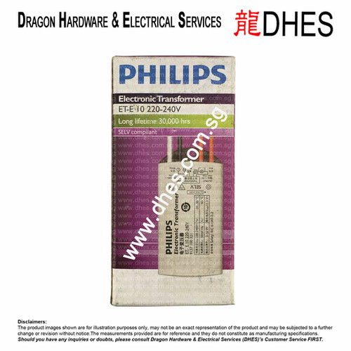 Philips High Frequency Electronic Transformer SELV Compliant ET-E 10W ...