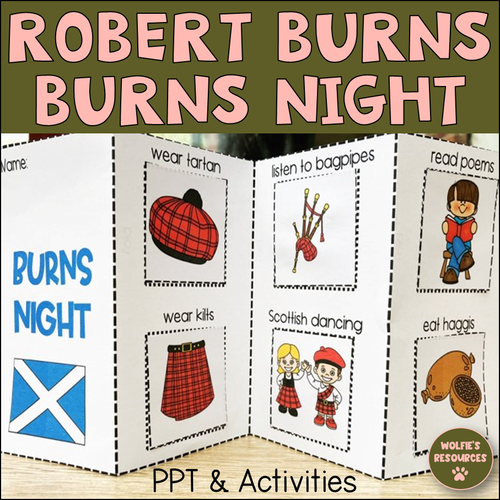 Robert Burns and Burns Night | Wolfies Resources