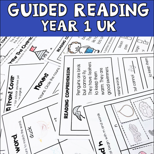 Guided Reading Activities Year 1 UK | Wolfies Resources