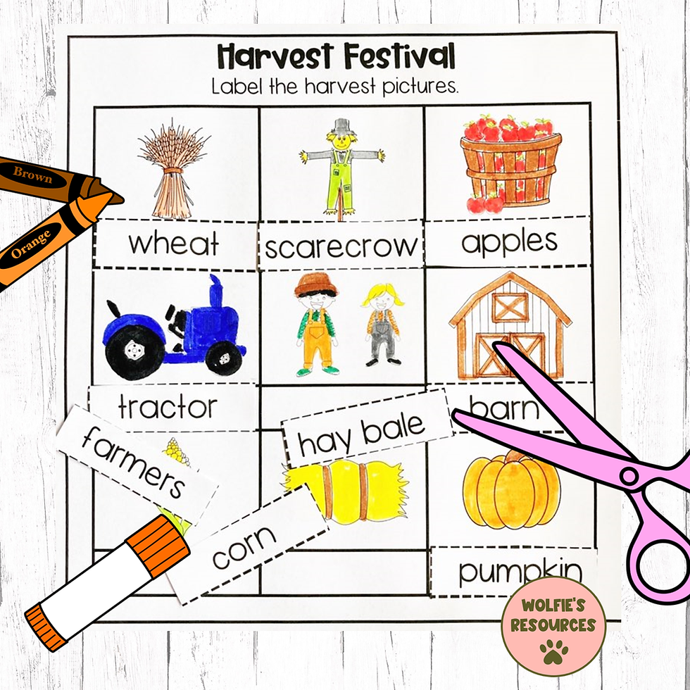 Harvest Festival Freebie