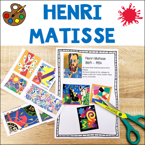 Henri Matisse Activities KS1 | Wolfies Resources