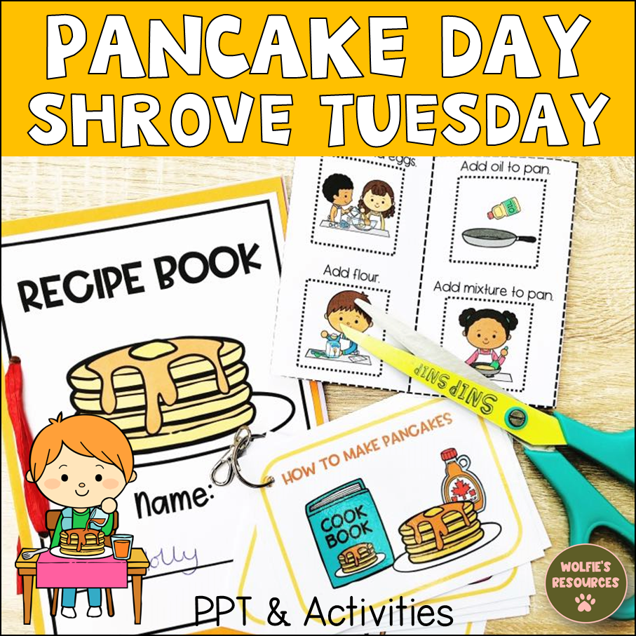 Pancake Day Shrove Tuesday Activities | Wolfies Resources