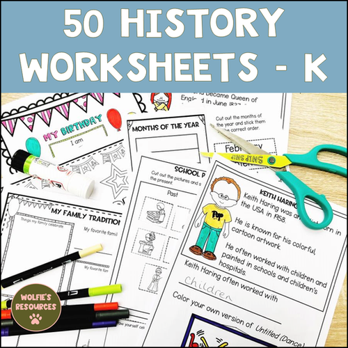 50 History Worksheets For Kindergarten | Social Studies Worksheets ...