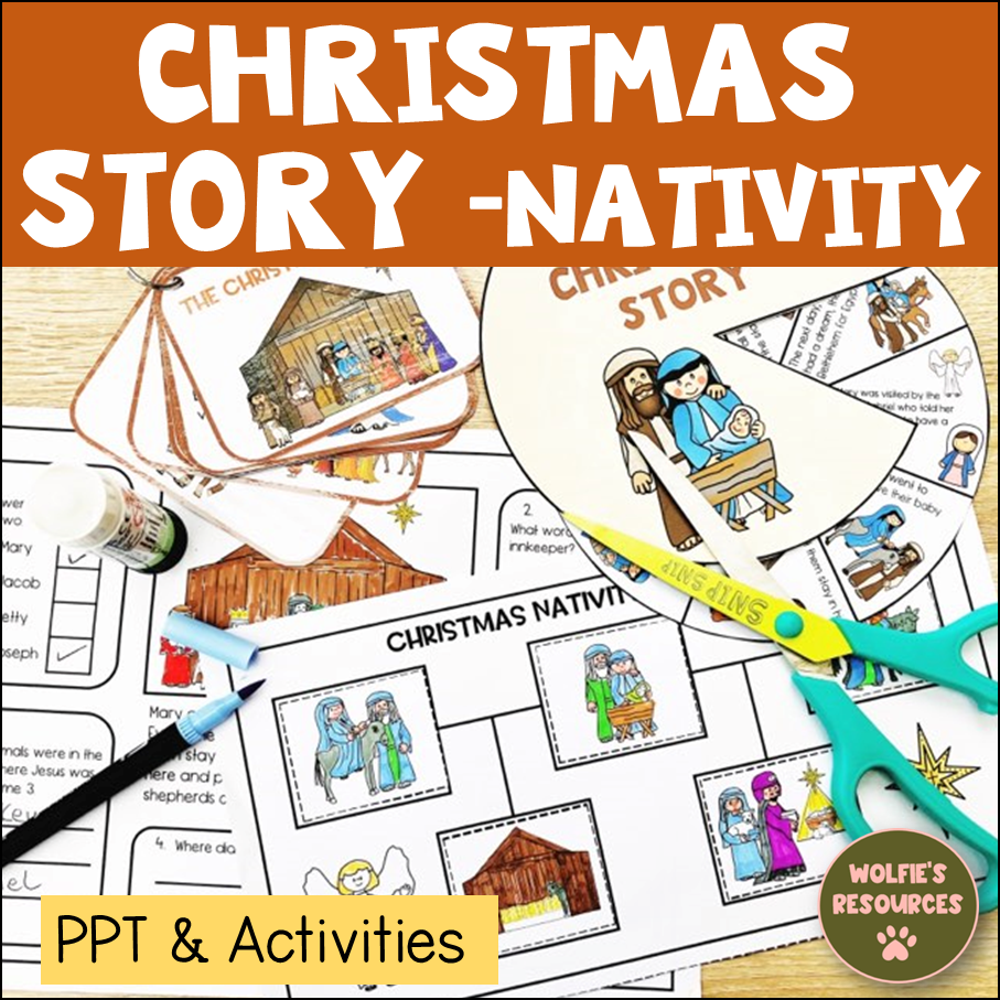 Christmas Nativity Story | Wolfies Resources