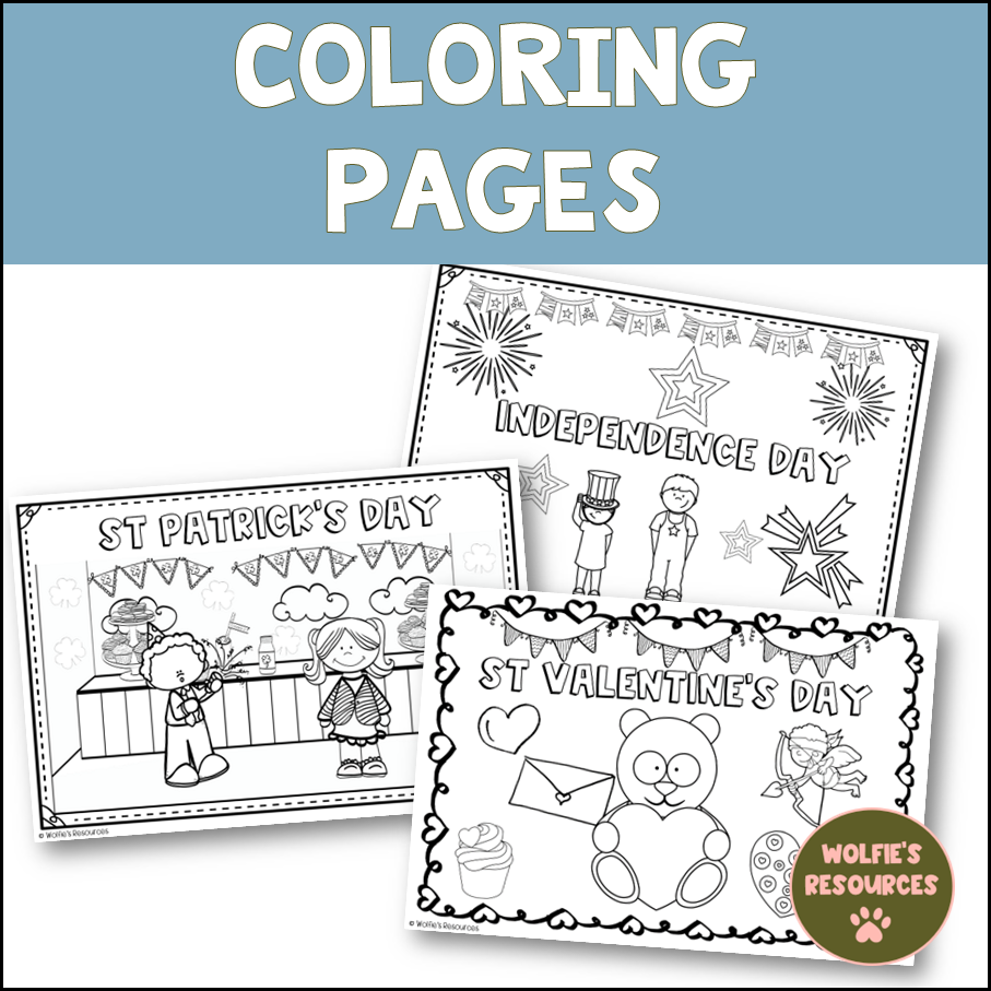 kindergarten social studies coloring pages