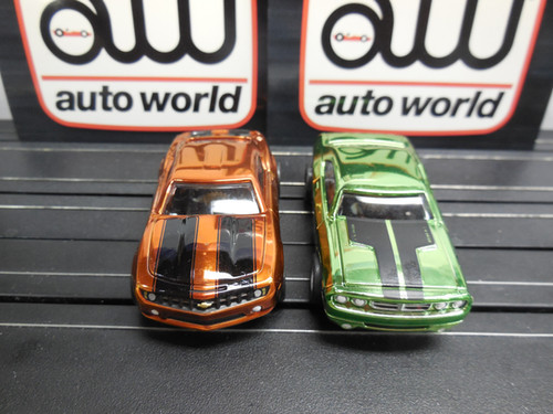 Auto World Chrome Concept Cars Camaro & Challenger Bodies Xtraction ...