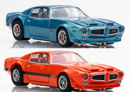 2 AFX Pontiac Firebird Formula 400's HO Slot Car Mega G+22123, 22124 ...