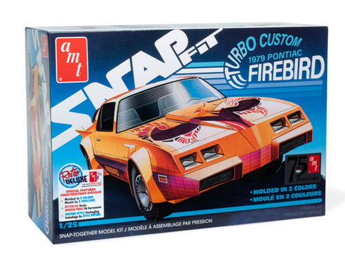 New '79 Pontiac Firebird Turbo Custom Snap Model Kit Skill Level 1 ...