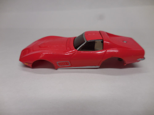 Auto World '71 Chevy Corvette Bright Red Body ThunderJet SC3R3 | Slot ...