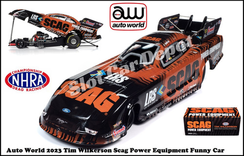 Auto World '24 Dan Wilkerson SCAG Power Equipment 1:24 Scale Diecast ...