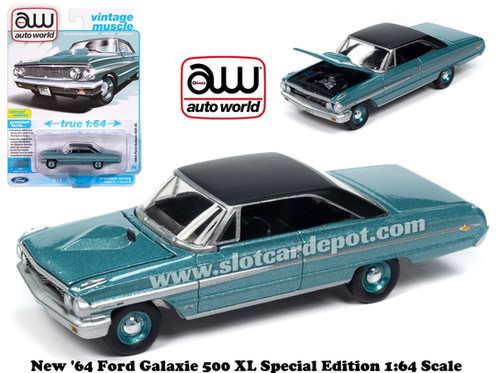 Auto World '64 Ford Galaxie 500 XL Special Edition 1:64 Diecast Car ...