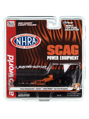 Auto World 2023 NHRA Tony Schumacher SCAG Dragster New Canopy Fits AFX ...