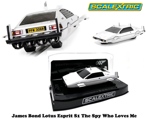 Scalextric James Bond Lotus Esprit S1 The Spy who Loved Me 1:32 Slot ...