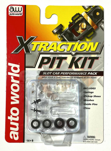 Auto World Xtraction Pit Kit Slot Car Performance Pack 105 | Slot Car Depot