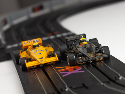 2 AFX Lotus 99T & 97T #12 HO Slot Car Mega G+ Long Chassis (1.7) 22113 ...