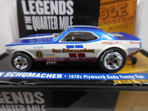 Auto World 2016 '70 Plymouth Cuda Funny Car Don Schumacher SC315 | Slot ...