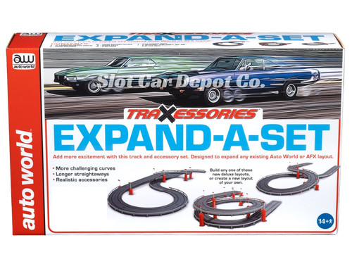 Auto World 7' Traxessories Expand-A Set Make your Track Larger, Guard ...