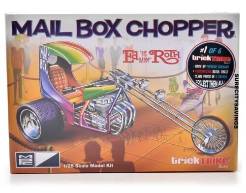 1/25 Scale Model Kit Ed "Big Daddy" Roth Mail Box Chopper -Skill 2 ...