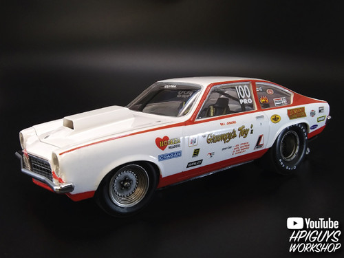 MPC Model Kit '72 Chevy Vega 'Grumpy Jenkins' Modified 1:25 Scale Skill ...