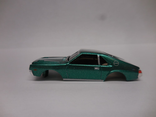 Auto World '69 AMC AMX Metallic Green Body ThunderJet SC3R3 | Slot Car ...