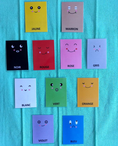 Cartes couleurs | Maman Déconne