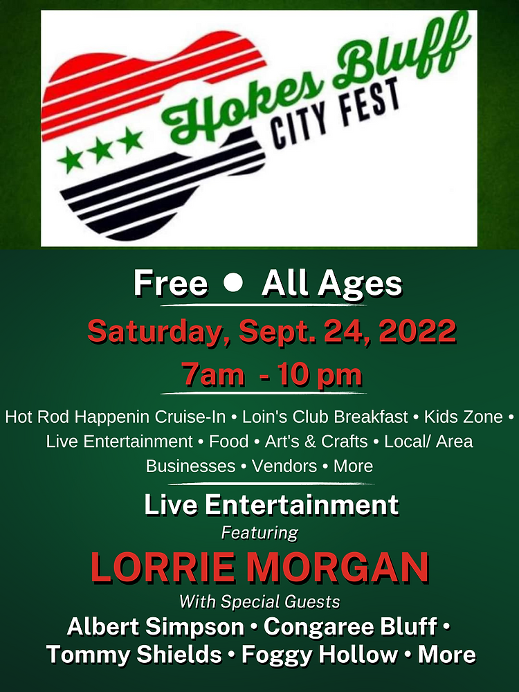 Hokes Bluff City Fest Set for Saturday, September 24