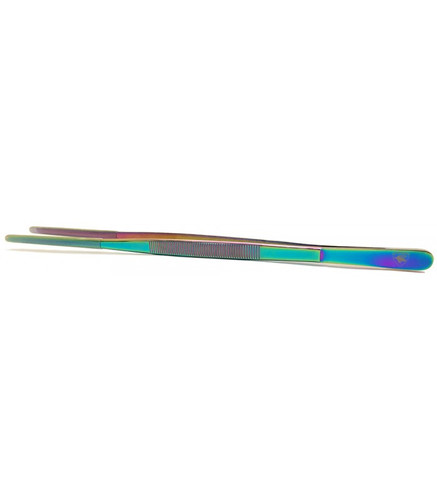 12inch Reptile Feeding Forceps - Chameleon Chrome | Crazy Eye Creations