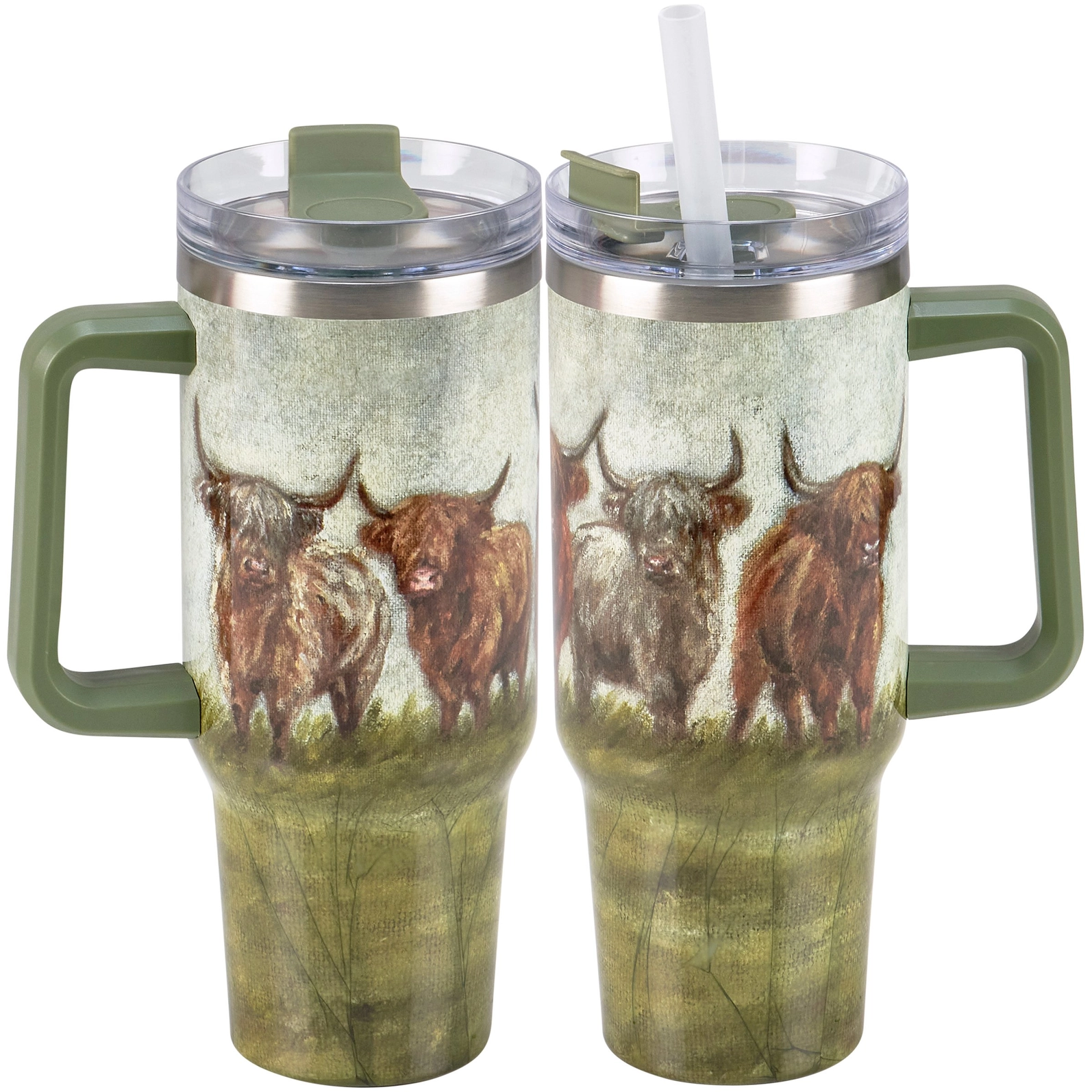 Highland Cow Travel Cup | Cyrus Ridge Farm