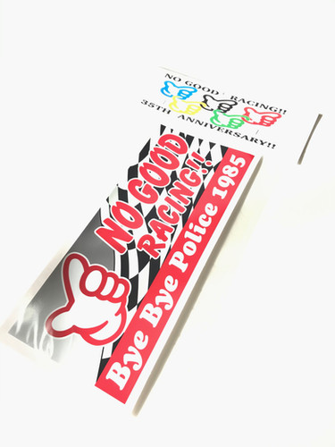 No Good Racing Sticker (CHEQUER) **Price includes shipping** | Roughsmoke