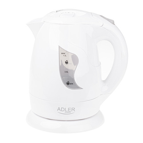 Adler Electric Kettle plastic 1,0 L AD08 | Divine Appliances