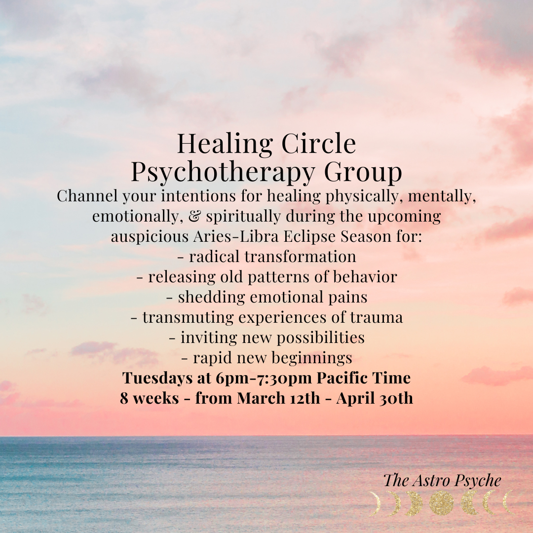 Healing Circle Psychotherapy Group | The Astro Psyche