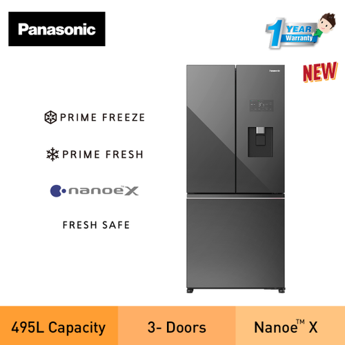 Panasonic PRIME+ Edition Premium 3-door Refrigerator | Chop Yu Fatt Sdn Bhd
