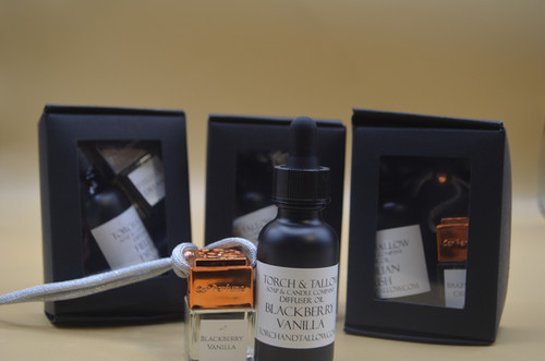 Car Diffuser Gift Set Torch And Tallow