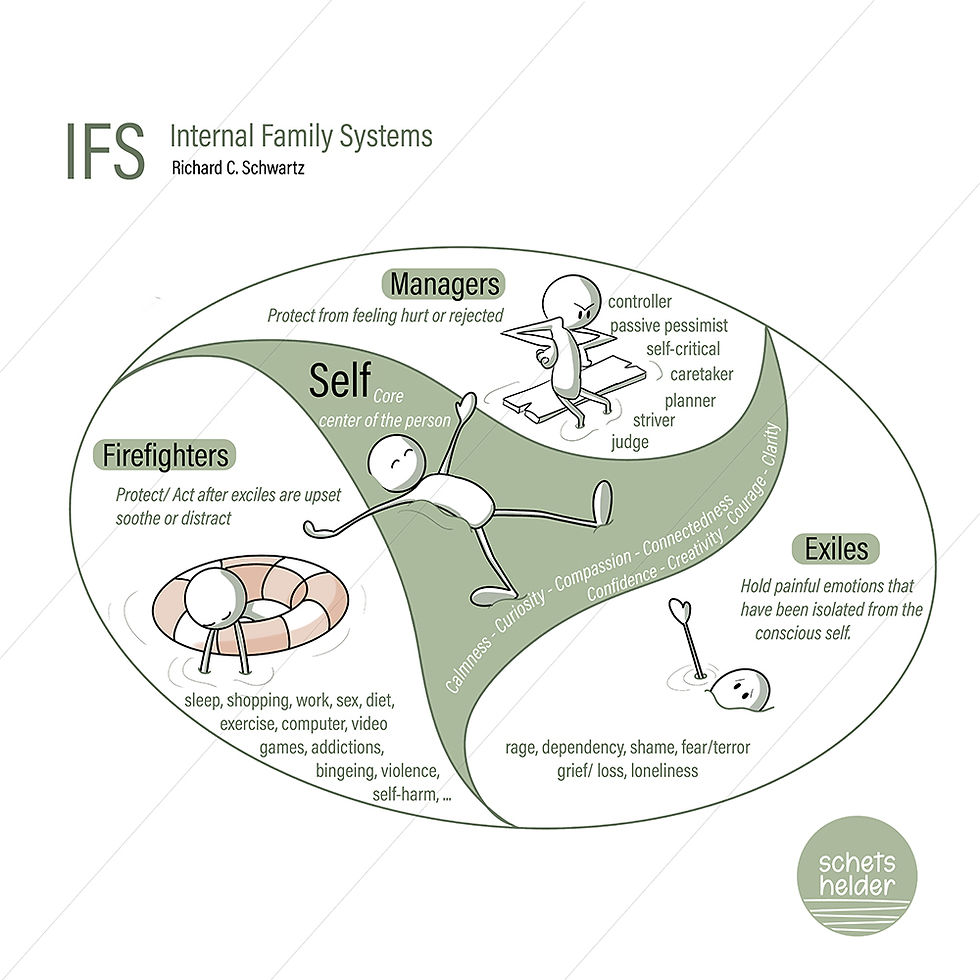 Internal Family Systems IFS model | Schetshelder