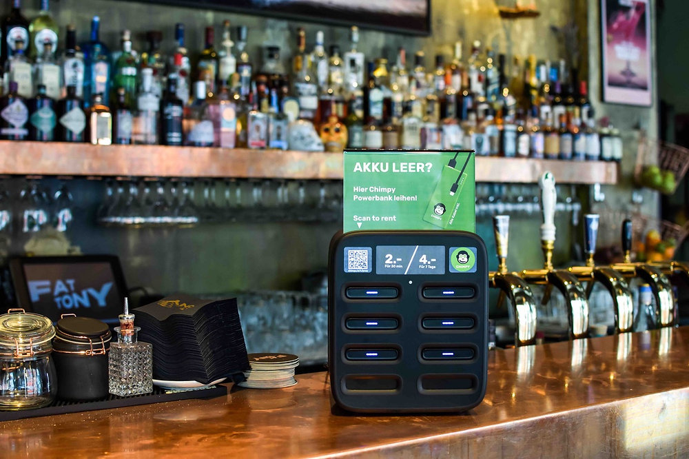 Chimpy Stations: Die Powerbanks zum Leihen erobern Gastronomie und ...