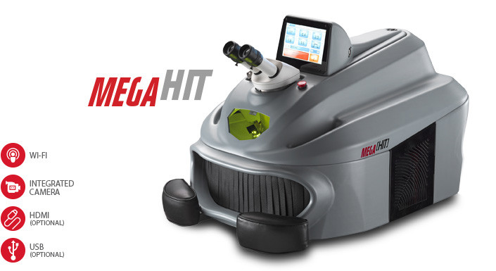 Laser Welder MegaHIT - Large welding chamber, double cooling system