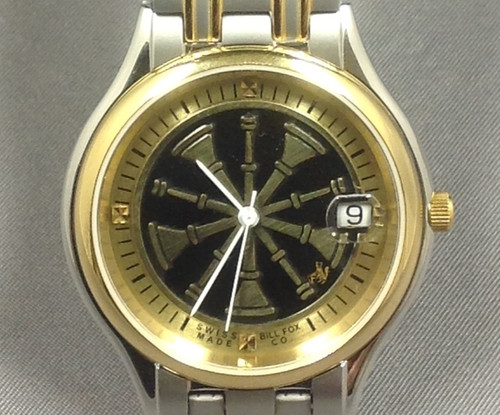 W1073 Sportsman Chief 5 Horns Firefighter Watch | foxandsonsco