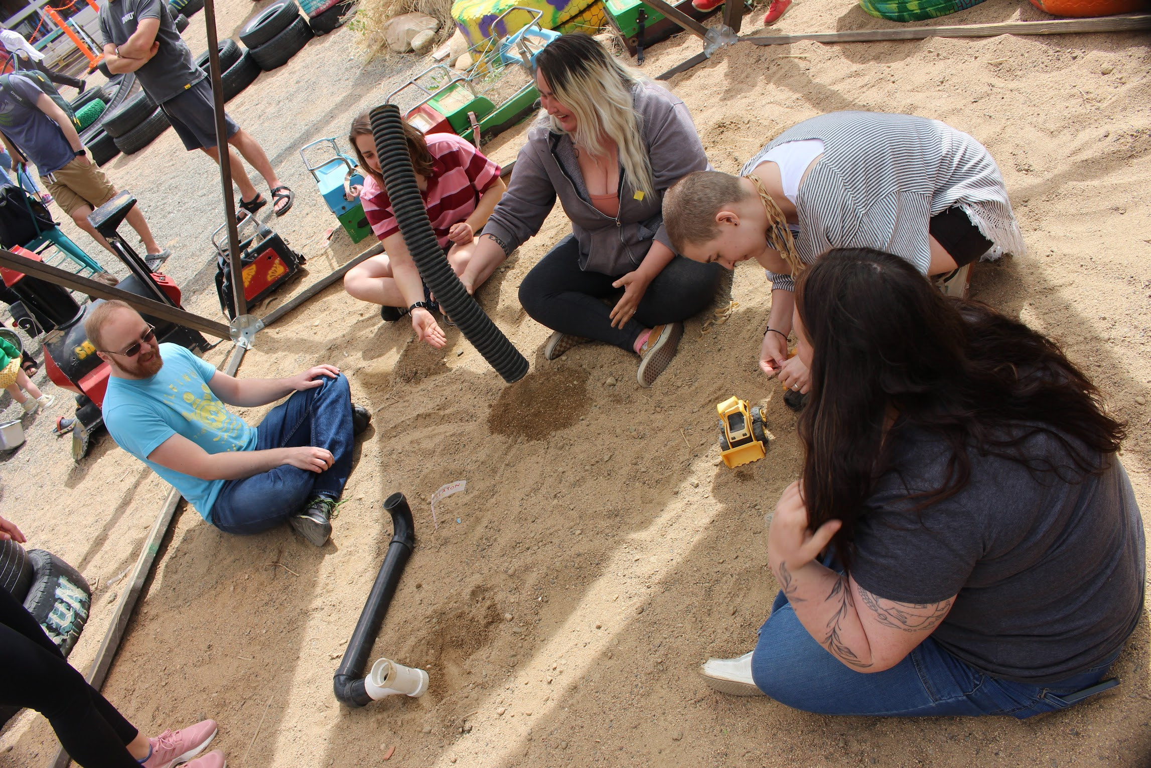 Adults in the sandbox! | Gallery