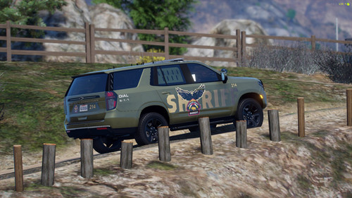 2022 Roxwood County Sheriff Tahoe Livery | 203 Designs