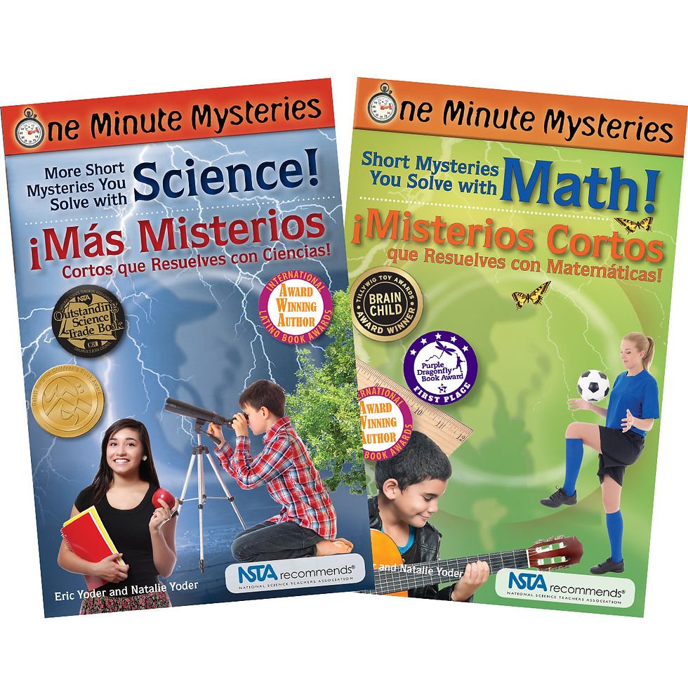 Bilingual Science and Math Book Set / Conjunto de libros bilingües ...