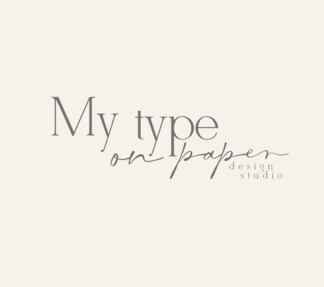 My Type on Paper | bespoke wedding stationery designer