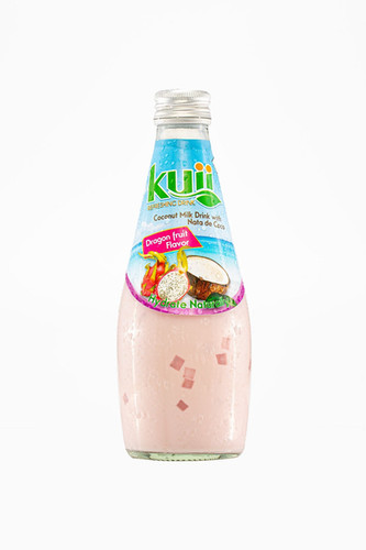 Kuii nata de coco dragon fruit 290 ml | El Valle Foods