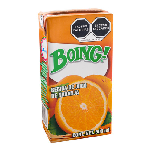 Boing tetrapack (naranja) 500 ml | El Valle Foods