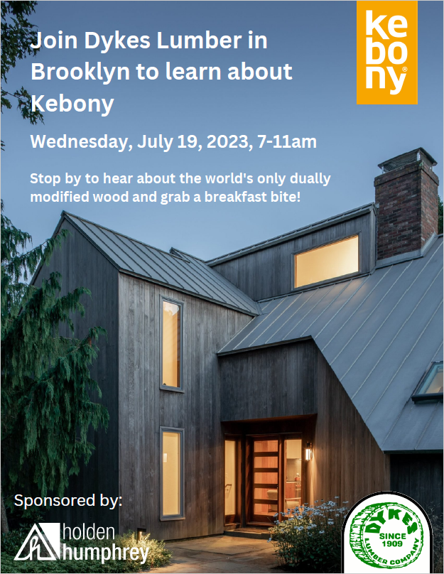 KEBONY WOOD PRODUCT KNOWLEDGE & BREAKFAST! | Dykes Lumber Company