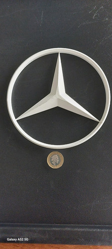 Carpet stencil with Mercedes Logo | JH Mobile Valeting