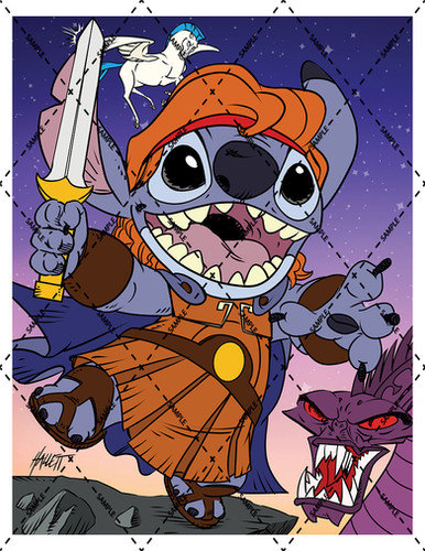 Stitch as Hercules | Mysite