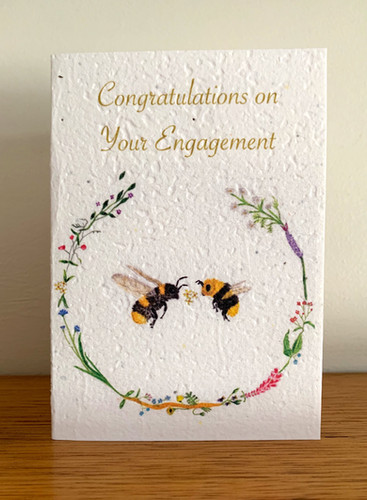 Engagement Seeded Paper Card | Seeds to Memories