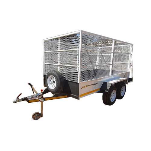 4 Meter Double Axle UtilityTrailer With Mesh | Bon Voyage Trailers